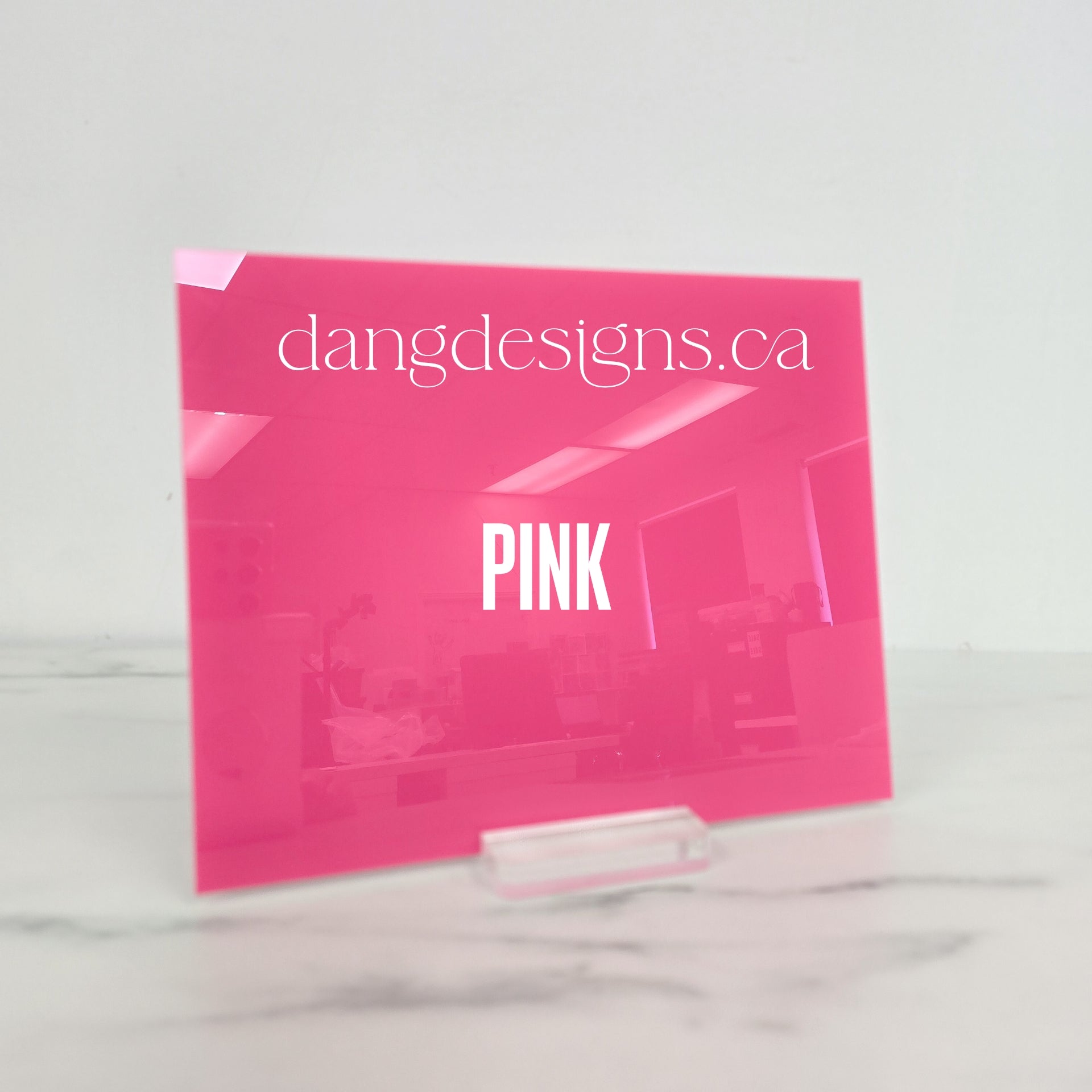 Pink Glossy Acrylic Sheet 2.5mm – Dang Designs