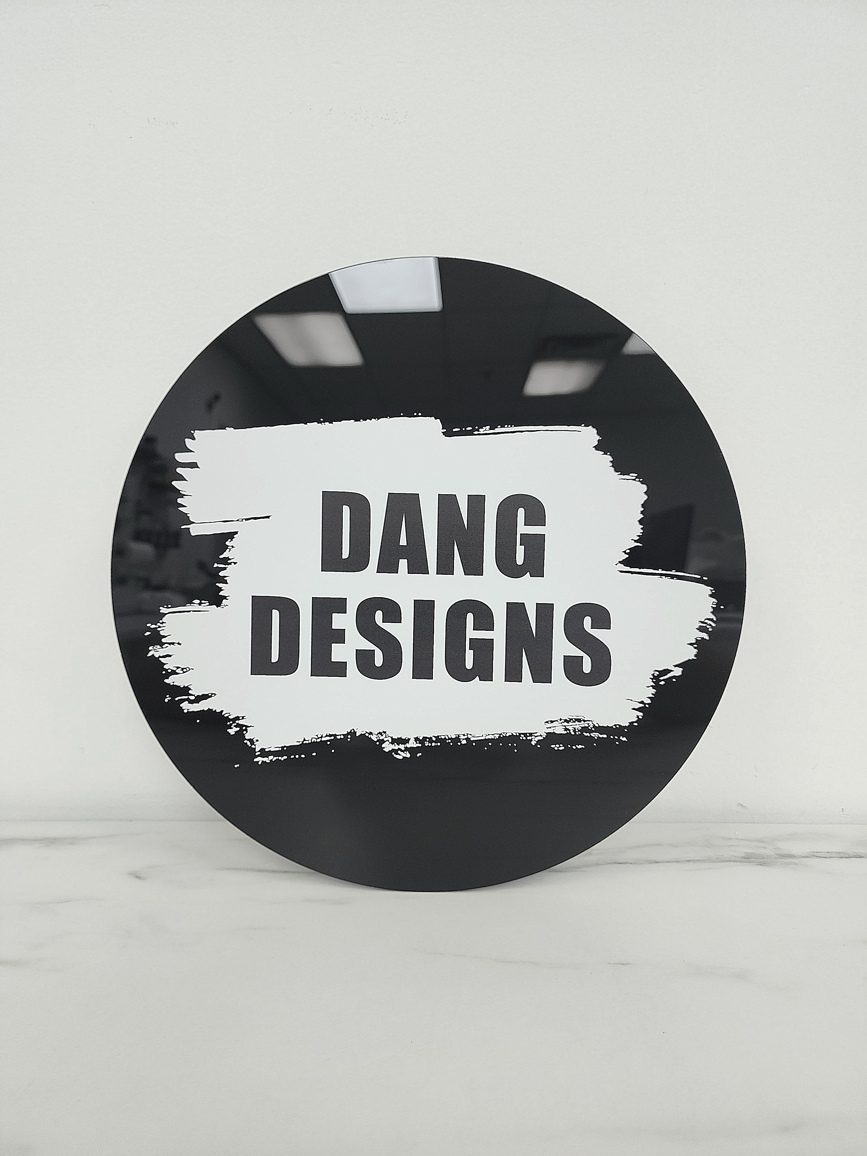 Print on an Acrylic Round – Dang Designs