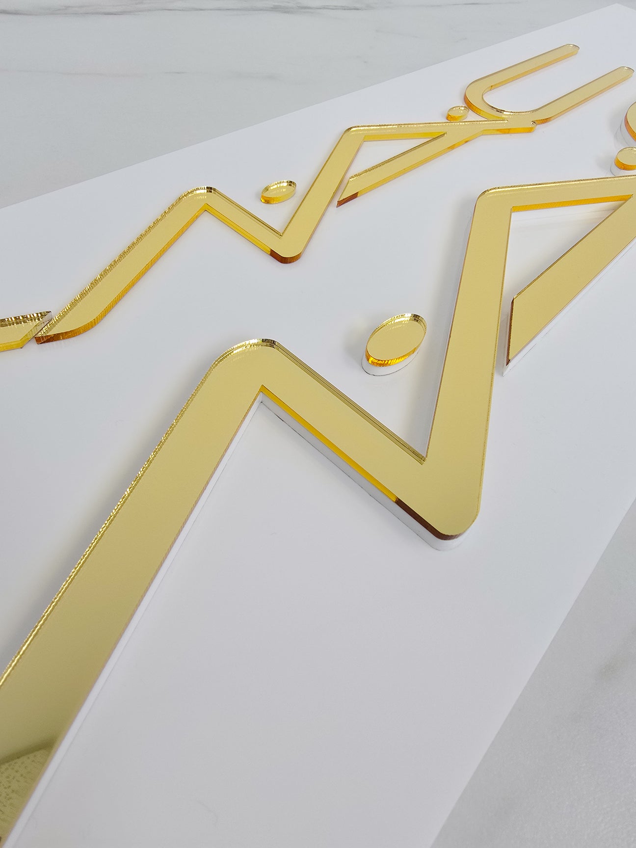 Custom Acrylic Peel & Stick Signs For Business – Dang Designs