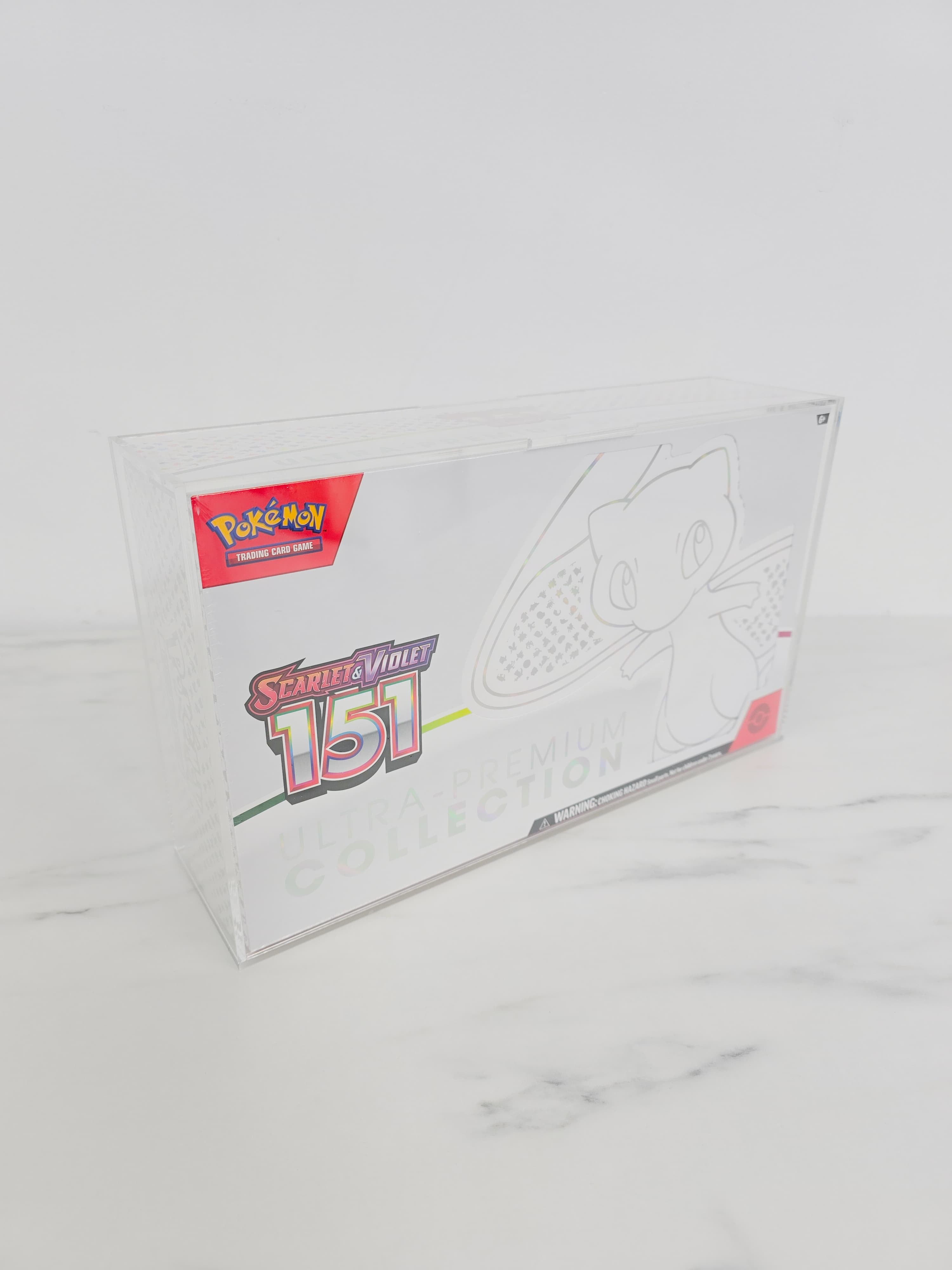 Pokemon 151 & Mega Charizard UPC Acrylic Display Case – Dang Designs