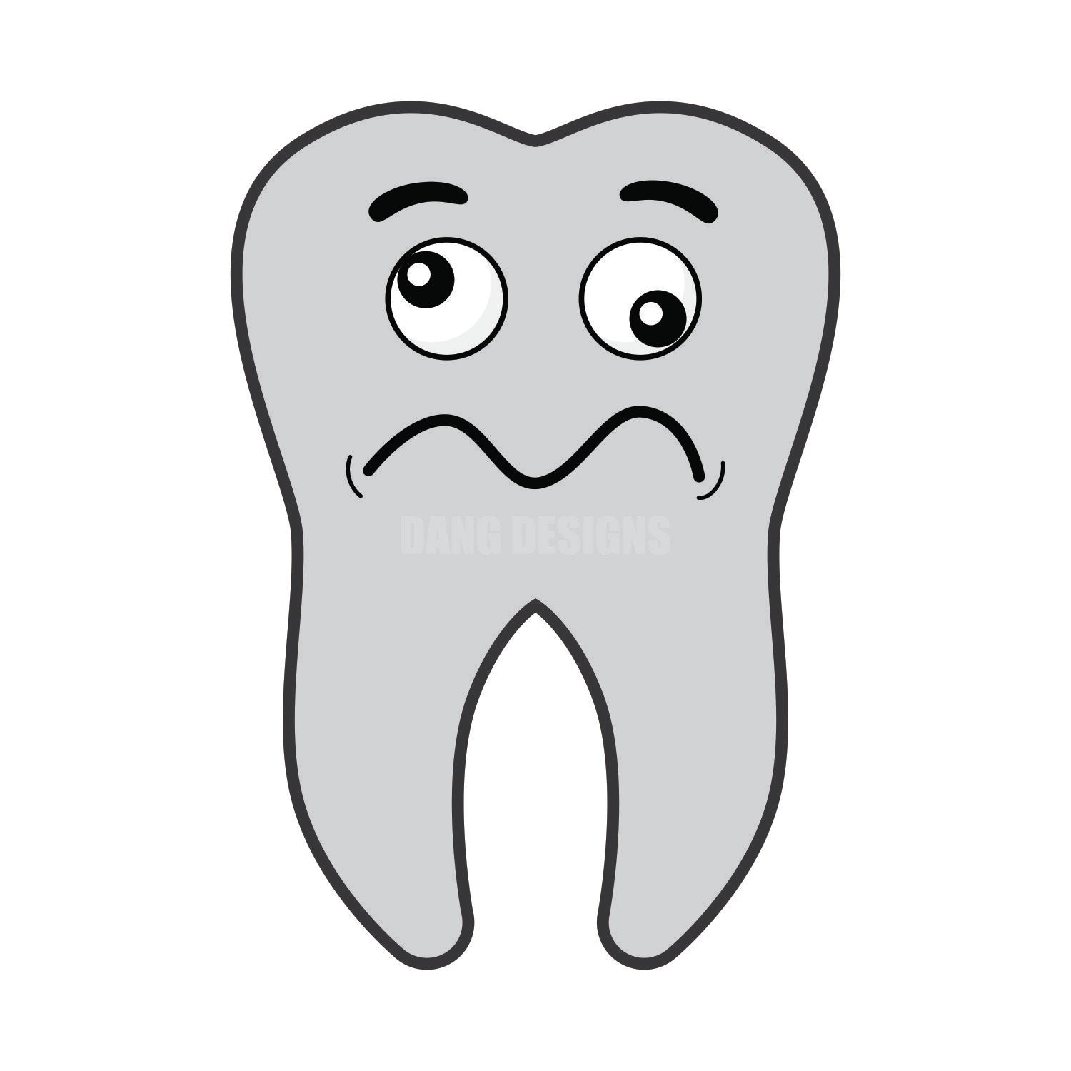 Tooth Teeth Acrylic Blank – Dang Designs